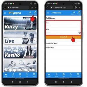 Tipsport.sk prihlásenie 2025 ️ Zabudnuté heslo a meno